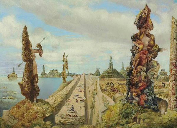 Kỹ thuật “decalcomania” trong tranh của Max Ernst